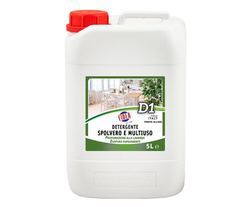 Dusting and Multipurpose detergent D1 - Fidea